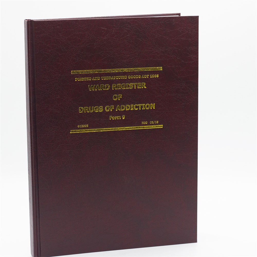 Controlled Drug Register Book NSW Only